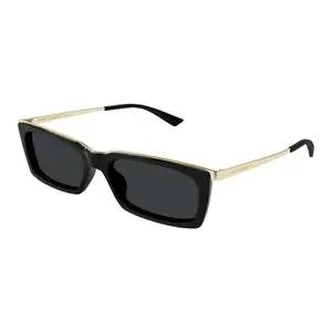 Saint Laurent Saint Laurent Eyewear Rectangle Sunglasses - Black