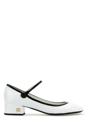 Miu Miu Heeled Shoes - White
