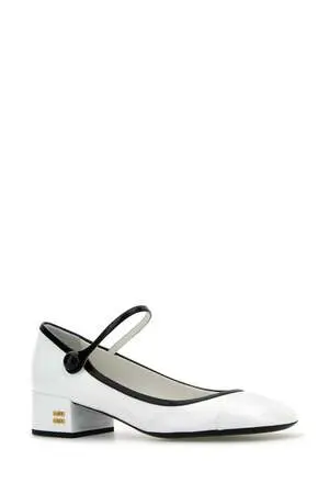 Miu Miu Heeled Shoes - White