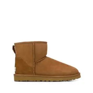 UGG Suede Ankle Boots - Beige