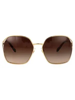 Miu Miu Miu Miu Metal Sunglasses Ottone