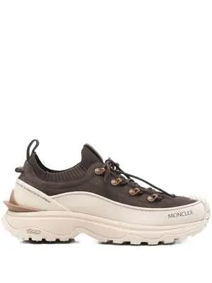 Moncler Moncler Nylon Sneakers - Beige