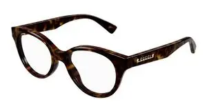 Gucci Gucci Havana Acetate Eyeglasses - Havana Havana Transparent