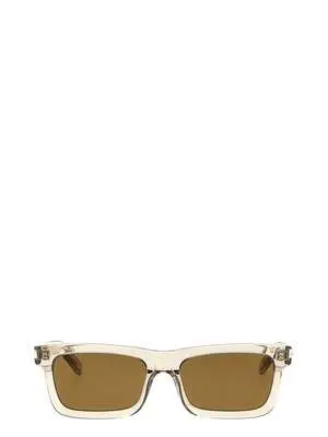 Saint Laurent Acetate Sl 461 Sunglasses - White