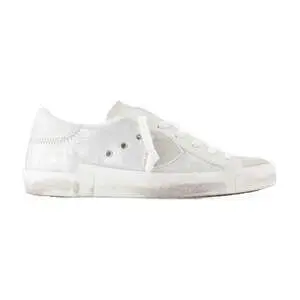 Philippe Model Prsx Low Sneakers - Silver