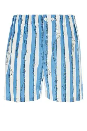 Bottega Veneta Twill Bermuda Shorts - Printed