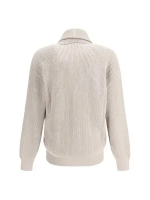 Brunello Cucinelli Crewneck Sweater - Beige