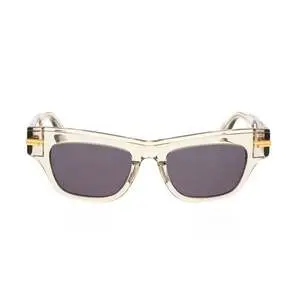 Bottega Veneta Bottega Veneta Havana Brown Sunglasses - Beige