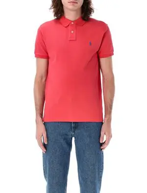 Ralph Lauren Slim Fit Polo Shirt - Spring Red