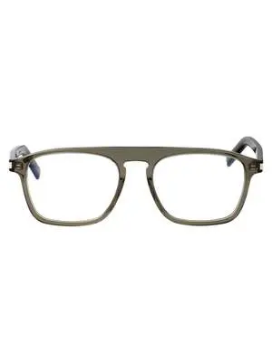 Saint Laurent Optical Frames Sl 157 - Brown-brown-transparent
