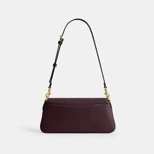 COACH® Jet Shoulder Bag - Brass/black Currant