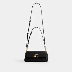 COACH Jet Shoulder Bag - Brass/black