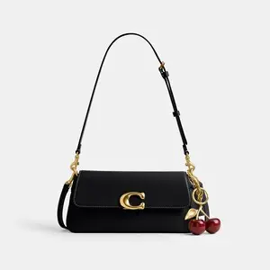 COACH Jet Shoulder Bag - Brass/black