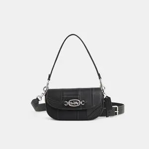 COACH® Restored Harley Shoulder Bag 23 In Patchwork