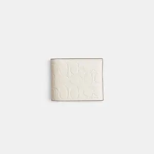 COACH Restored 3-in-1 Wallet In Signature Leather - Chalk