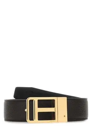 TOM FORD Reversible T-Buckle Belt 3bn06