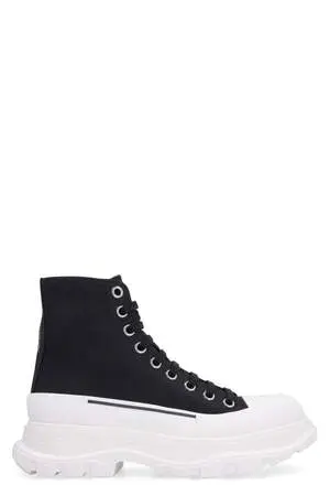 Alexander McQueen Tread Slick Chunky Sneakers - Black