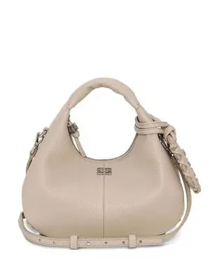GANNI Nano Ganni Bou Handbag White