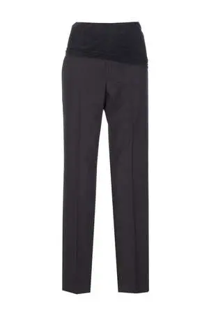 MAISON MARGIELA MM6 Maison Margiela Trousers - Black