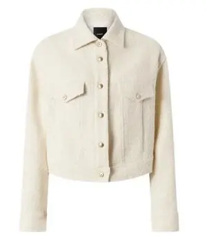 Pinko Tweed Jacket - White