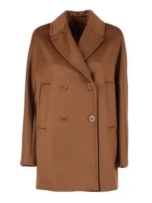 Max Mara Max Mara Studio Virgin Wool Jacket - Brown