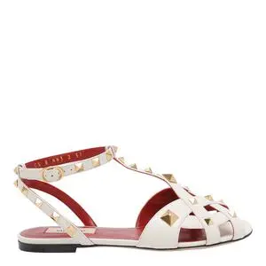 Valentino Garavani Studded Sliders - White