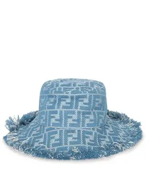 Fendi Fringe Hat - Blue