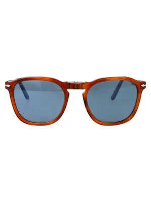 Persol Rounded Sunglasses - 96/56 Terra Di Siena