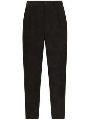 Dolce & Gabbana Corduroy Trousers - Black