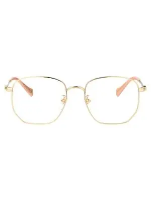 Gucci Optical Eyeglasses 003 Gold Gold Transparent