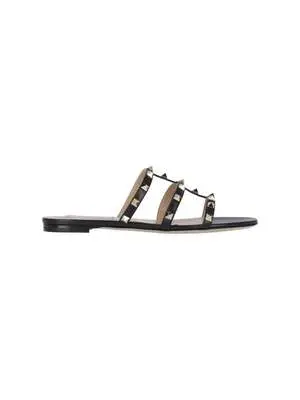 Valentino Garavani VLogo Signature Sandals - Black