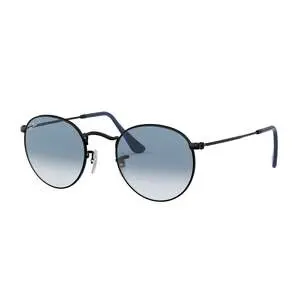 Ray-ban Round Metal Sunglasses 006/3f Black