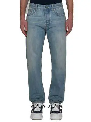 Valentino Garavani Tapered Denim Trousers - Blue