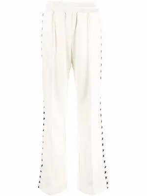 GOLDEN GOOSE Trousers - Papyrus/black