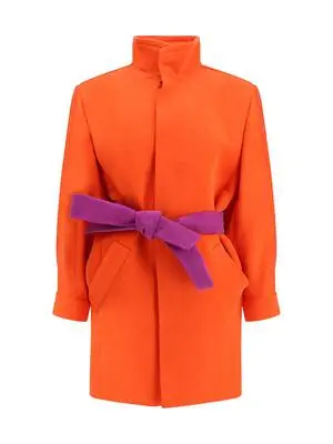 Saint Laurent Coat - Orange
