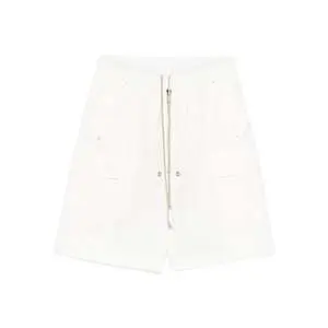 Rick Owens Knee Length Shorts - White