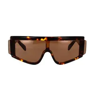 RETROSUPERFUTURE Retrosuperfuture Havana Brown Mask Sunglasses - Brown