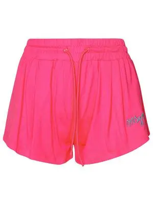 Msgm Embroidered Shorts For Women