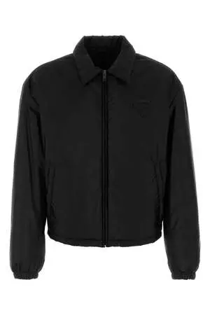Prada Re-Nylon Windbreaker - Black