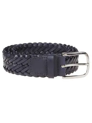ORTIGNI Orciani Braided Leather Belt