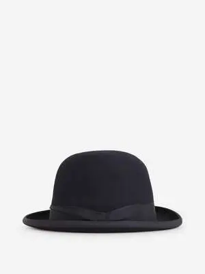 LOCK & CO. HATTERS Supreme Homburg Hat - Navy Blue