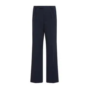 Prada Cotton Trousers - Blue