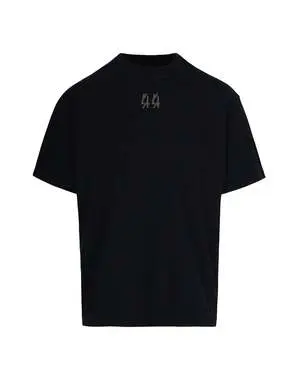 44 LABEL GROUP T-shirts Faded Black+44smoke Grey