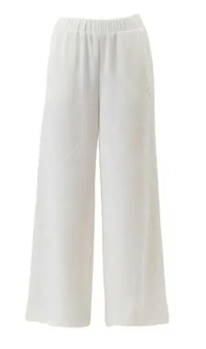 Liu Jo Wide Leg Trousers - White