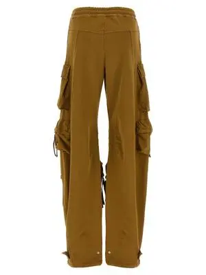 Attico Fern Cargo Pants - Brown