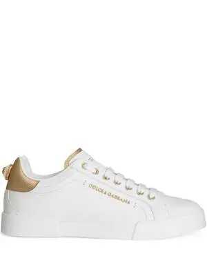Dolce & Gabbana Portofino Sneakers - White