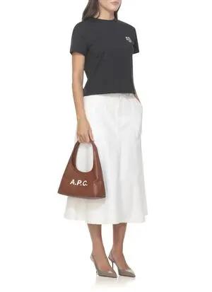 A.p.c. Cotton Skirt - Beige