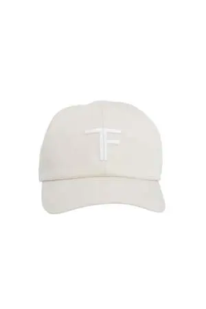 TOM FORD Baseball Cap White