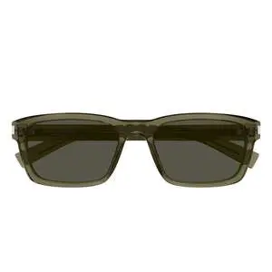 Saint Laurent Saint Laurent Eyewear Rectangle Sunglasses - Brown