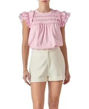 English Factory Ruffle Blouses